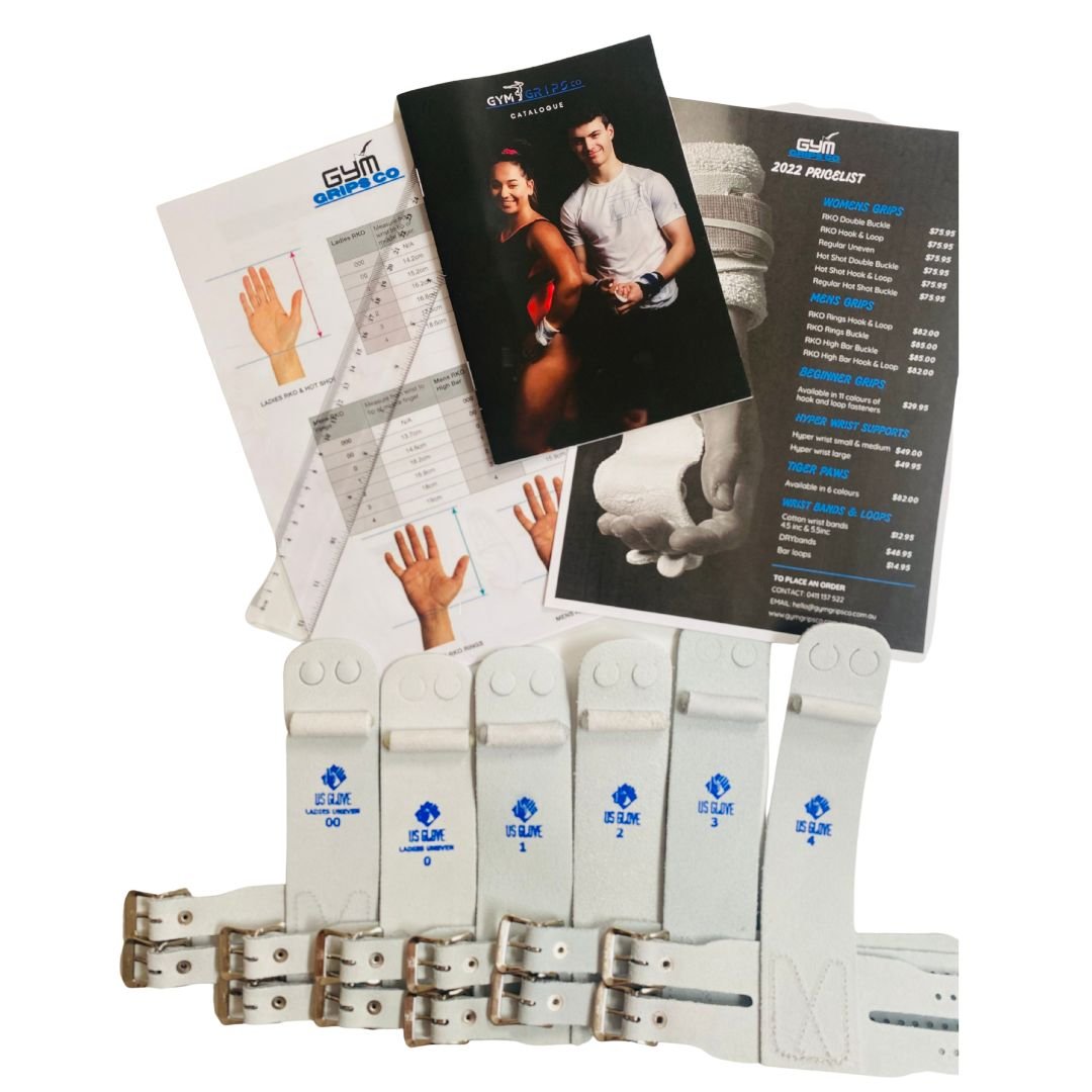 Club Grips Sample Box- Ladies RKO Double Buckle – Gym Grips Co